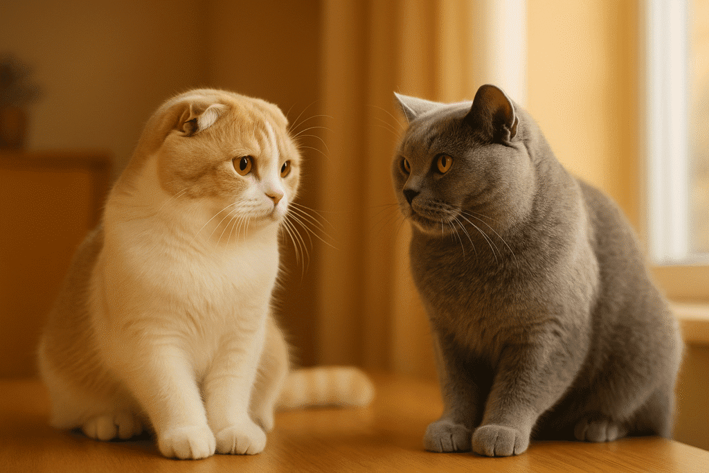 Scottish Fold vs British Shorthair: Which Calm Cat Breed Fits You Best?